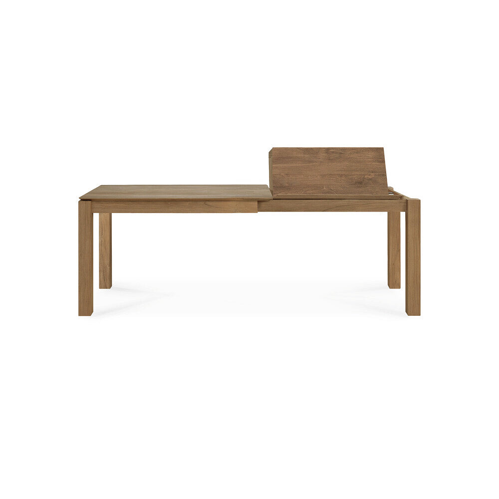 Teak Slice Extendable Dining Table – Stylegarage