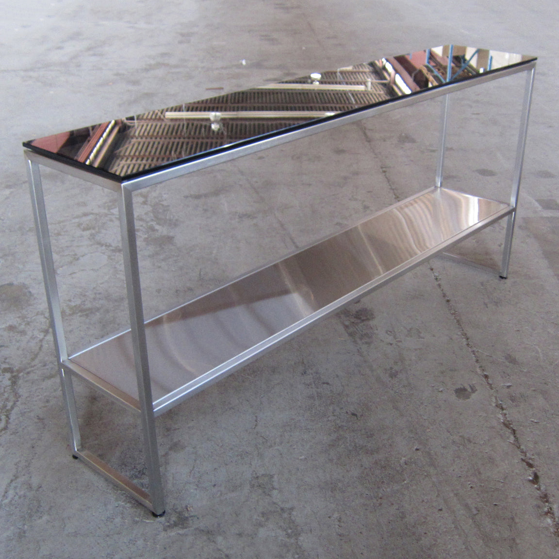 Custom Metal-Frame Console – Stylegarage