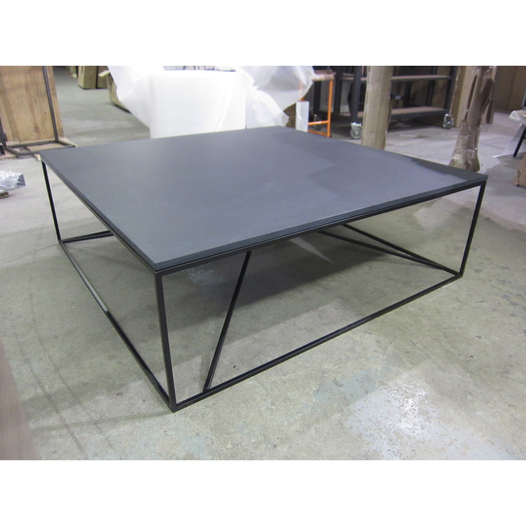 Custom Metal-Frame Coffee Table – Stylegarage