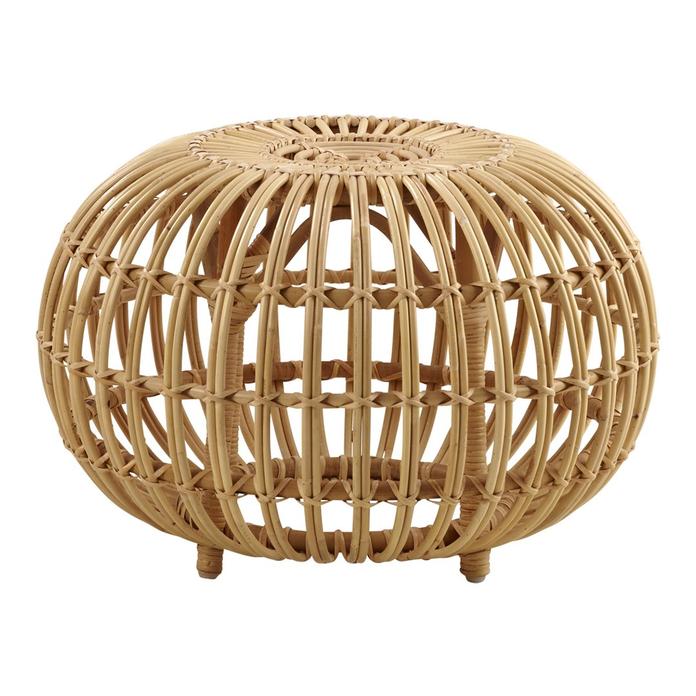 Rattan Ottoman – Stylegarage